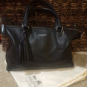 Coach | Bags | Coach Leather Handbag Black | Poshmark